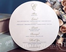 Popular items for wedding menu cards on Etsy