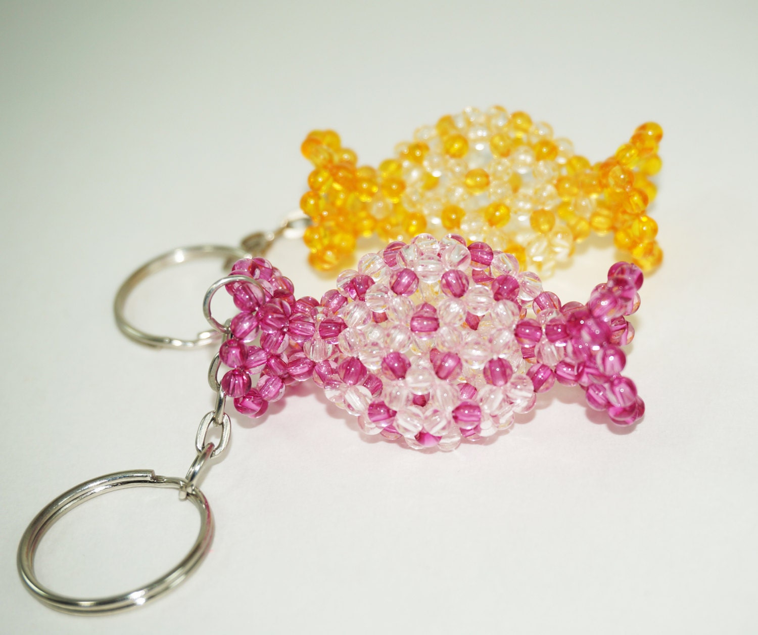 Beaded Candy Keychain Sweet Keychain Beaded Keychain Candy