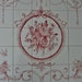 French Country Floral Handpainted Tile Mural 30 x