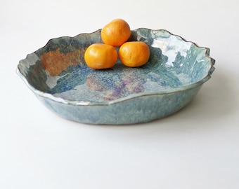 Ceramic fruit bowl | Etsy