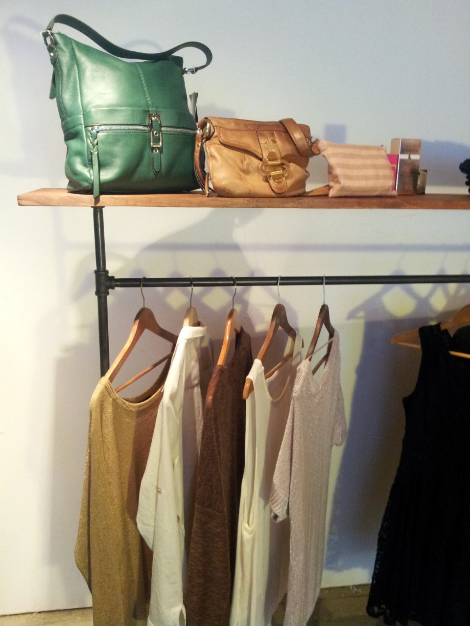 TOP SHELF Rack : Industrial Steel Clothing by pennylanewhitneyj