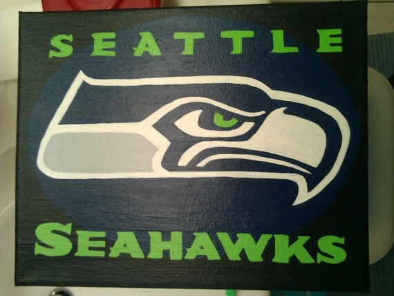 Seattle Seahawks Canvas Painting Any team available
