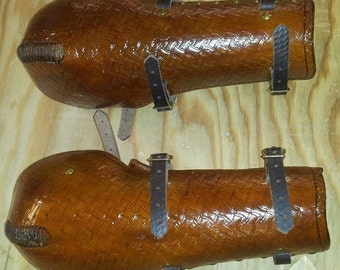 Leather Armor Roman Cestus Studded by SharpMountainLeather on Etsy