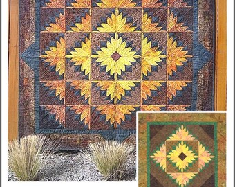 Items similar to DiamondDish String Quilt Pattern, PDF Quilt Pattern ...