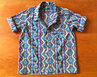 Popular items for 80s pattern shirts on Etsy