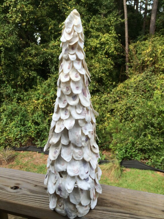 Decorative Oyster Shell Tree Unique by RobinHarveyOriginal