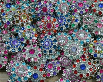 Rhinestone buttons | Etsy