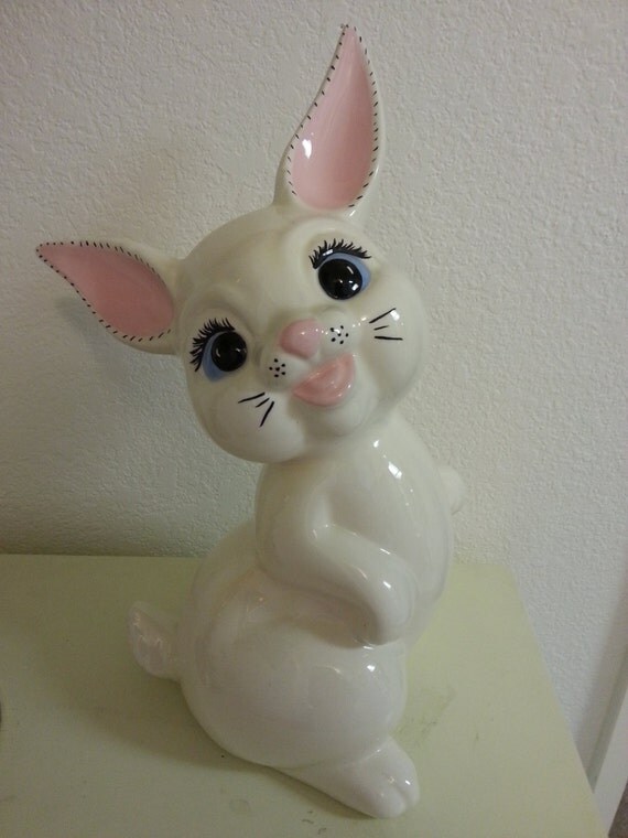 Large Ceramic Bunny Rabbit