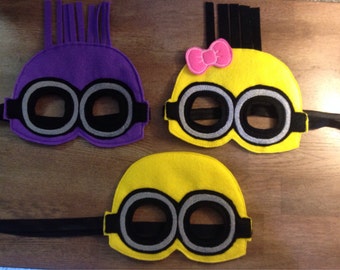 Popular items for minion mask on Etsy