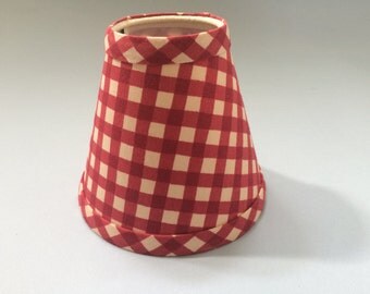 Popular items for red lamp shade on Etsy