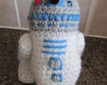 Unique r2d2 crochet related items | Etsy
