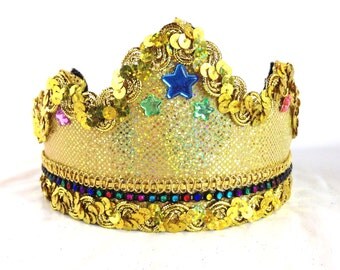Popular items for gold princess crown on Etsy