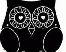 Popular items for owl window decals on Etsy