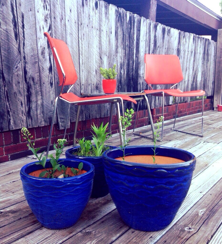 Vintage MCM Pair Orange of Matrix Krueger Stacking Chairs – Haute Juice