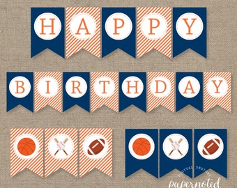 Sports theme banner | Etsy