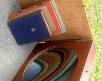 Fez Hat with Hat Box by FLKitschKraft on Etsy