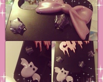 Cute and creepy pastel goth iPhone4/4s phone case