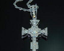 Unique bling cross related items | Etsy