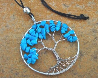 Popular items for wire tree necklace on Etsy