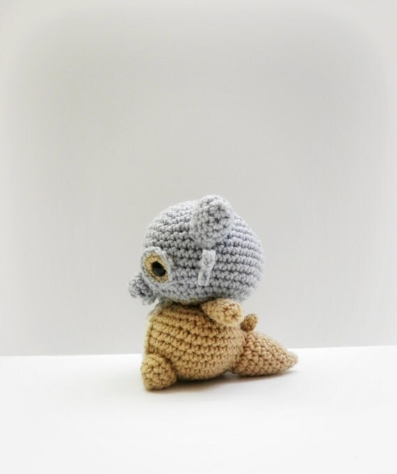 Crochet Cubone Inspired Chibi Pokemon
