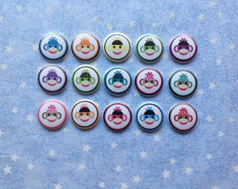 Rainbow sock monkey | Etsy