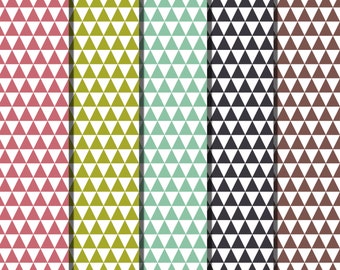 Popular items for triangle paper on Etsy