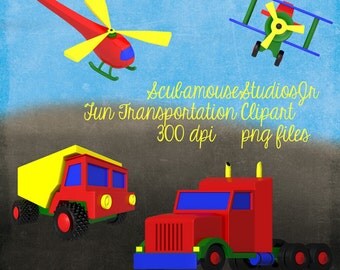 Dump truck clipart | Etsy