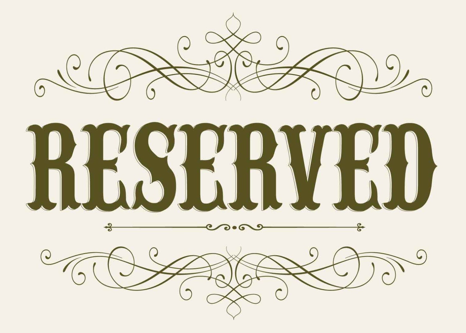 Free Printable Printable Reserved Signs Get Your Hands On Amazing 