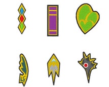 Unique unova badges related items | Etsy