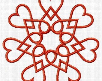 Heart quilt block | Etsy