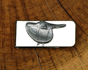 Personalized Ace of Spades Money Clip & Credit Card Holder