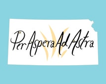 Popular items for per aspera ad astra on Etsy