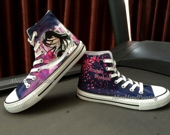 Popular items for anime converse on Etsy