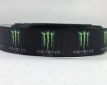 Popular items for monster ribbon on Etsy