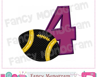 Football number | Etsy