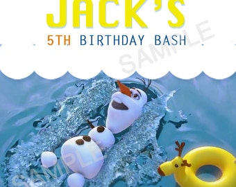 Frozen olaf birthday | Etsy