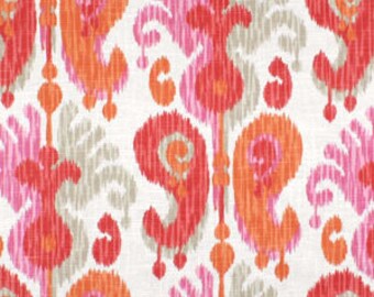 Decorative Designer Braemore Journey Ikat Fruity Pattern Both