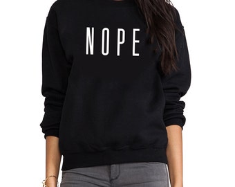 Popular items for nope on Etsy