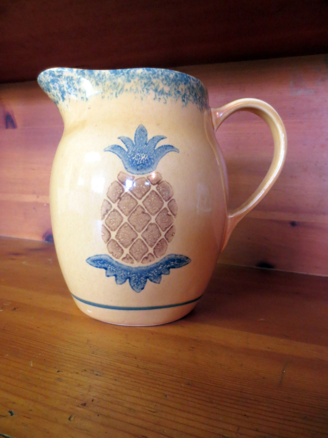 Vintage 90s Pfaltzgraff Friendship Pinapple Pitcher – Haute Juice