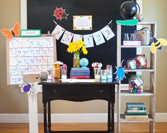 Spring Flowers Classroom PRINTABLE Teacher Supplies