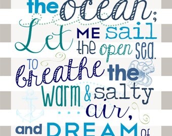 Popular items for nautical quote on Etsy