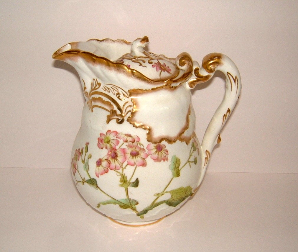 1889 George Jones Crescent China Art Nouveau Teapot Vintage Teapot ...
