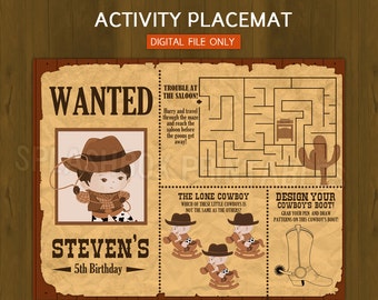 Popular items for printable placemat on Etsy