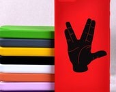 Items similar to Live Long and Prosper Hand Sign Silhouette - Wall ...