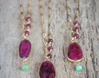 Popular items for Bezel set ruby on Etsy