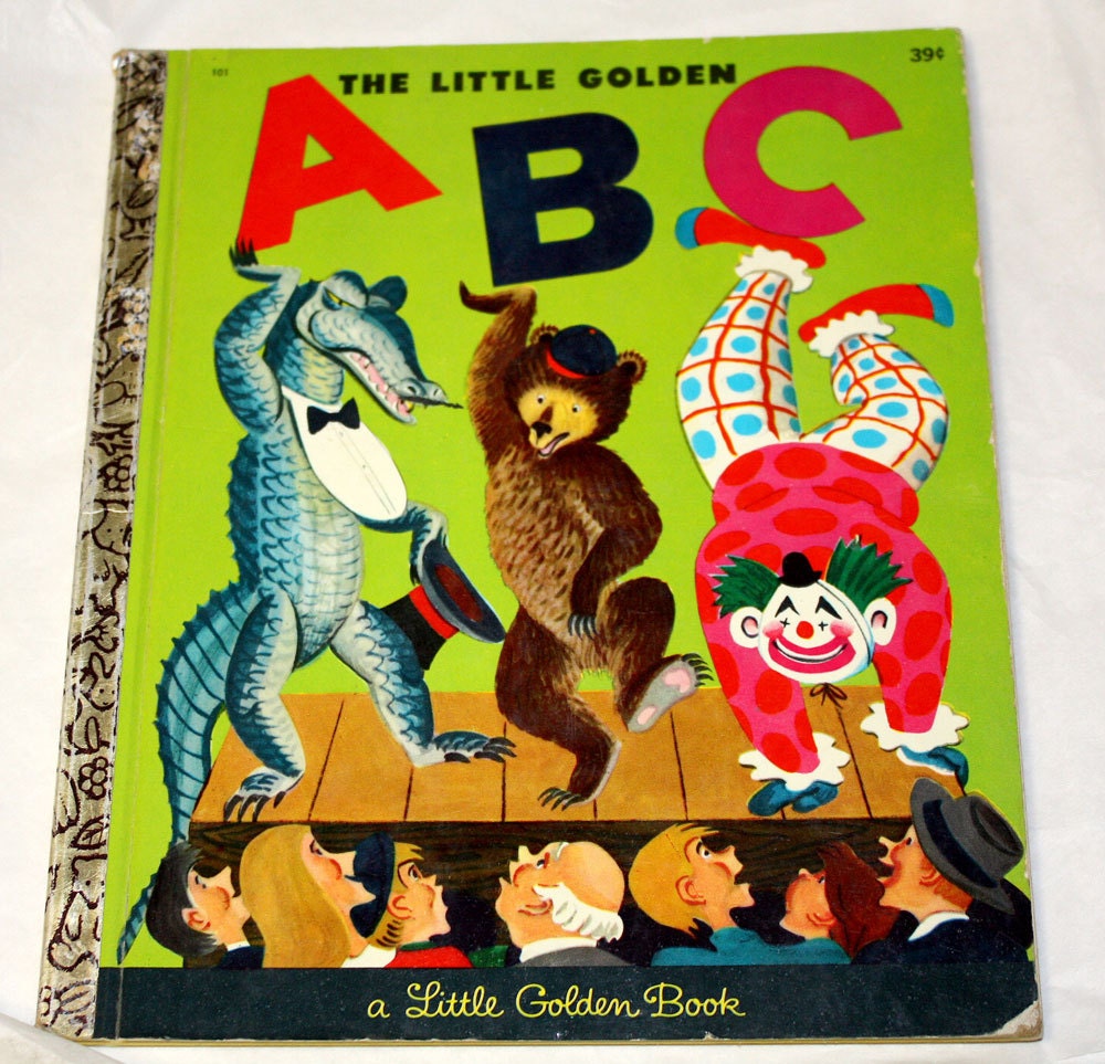 1969 The Little Golden ABC A Little Golden Book