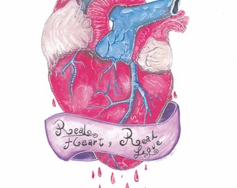 Popular items for real heart on Etsy