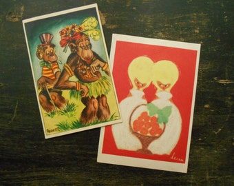 Swedish postcards | Etsy