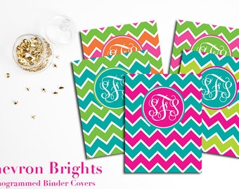 Unique monogrammed binder related items | Etsy