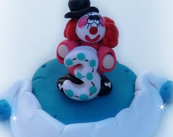 Popular items for clown cake toppers on Etsy